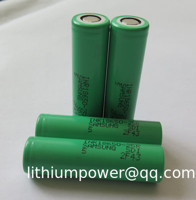 korea Samsung  batteries 18650 25R original cylindrical lithium battery 20A for medical lighting