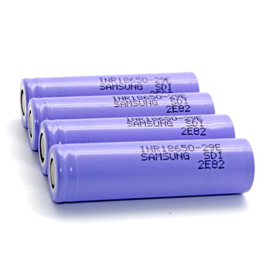 Samsung  inr18650 29E lithium battery 2900mah battery 30A inr18650-29e battery for led Flashlight/E-cigs/ Power