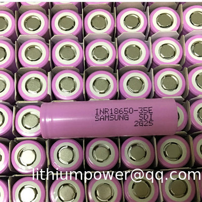 original korea high capacity  3500mah samsung 35E  10A 18650 3500mah inr18650 35e flashlight battery