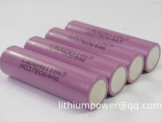 korea made   MG1 18650 3.7V 2900mAh 10A Lithium Rechargeable Battery for Reuleaux 200S Box Mod