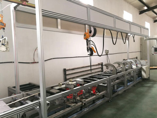 busduct assembly machine sandwich busduct fabrication equipment for busduct gripping