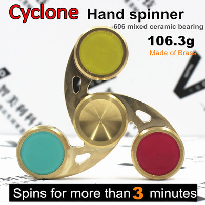 Micgeek new items brass rebuildable  hand spinner Cyclone can spins for 5minutes