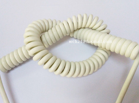 China UL20376 Auto Engine TPU Spiral Curl Cable supplier