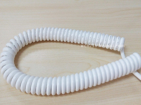 China UL20410 Sensor Connection PUR Spiral Cable supplier