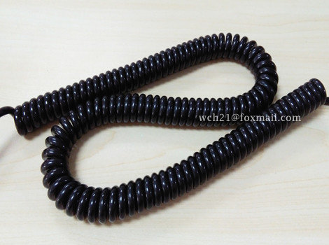 China UL20445 eBike Motor PUR Spiral Cable supplier