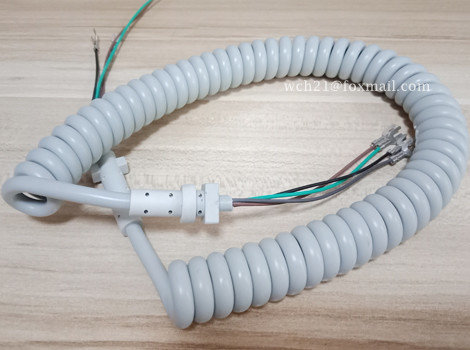China UL20689 Industrial Automation PUR Spiral Cable supplier