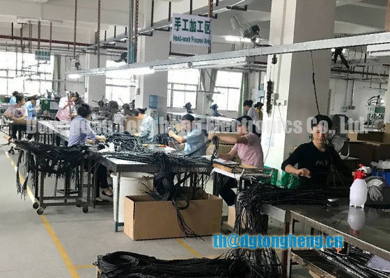 Convenient Use Extendable Coiled Spiral Cable 105C 300V supplier
