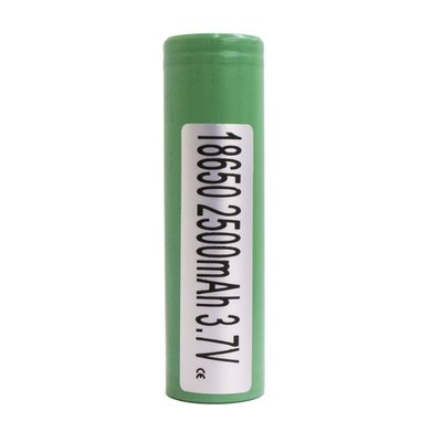 High drain power battery for Samsung 18650 25R 2500mah 3.6V rechargeable cell