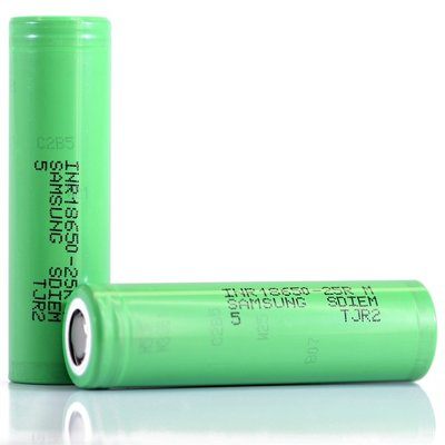 Authentic Samsung 25R INR18650-25R 2500mah 35A 3.7V 18650 li ion battery
