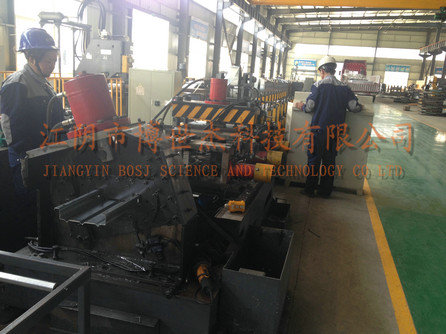 2.0-2.5mm Thickness Steel Forming Machines 350 Map Galvanized Sheet 8-20m/min