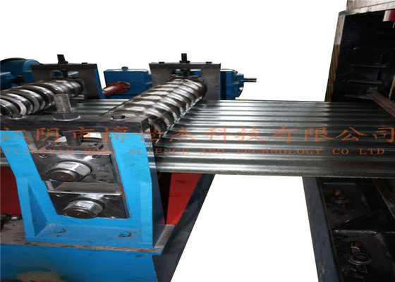 Effluent Storage Steel Silo Roll Forming Machine , GCR12 Metal Rolling Machine