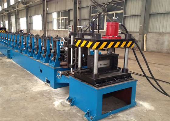 Heavy Duty Cable Tray Ladder Roll Forming Machine For Steel Structure Industry