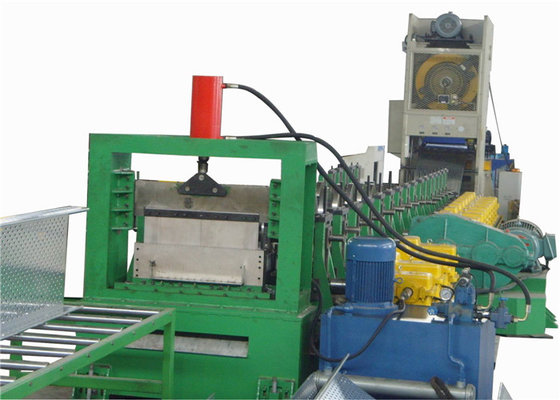 BOSJ Auto Cable Tray Plank Roll Forming Machine With Cr12 Roller