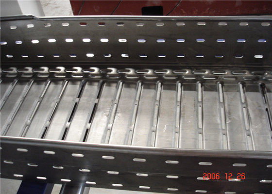 Galvanized Perforated Steel Trench Ladder Cable Tray Roll Forming Machine