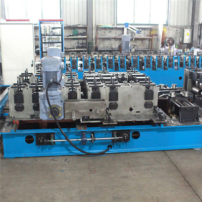 Wide Span Cable Tray Roll Forming Machine With Punching Mould