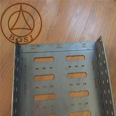 Automatic PLC Control Cable Tray Roll Forming Machine With Servo Guiding Device