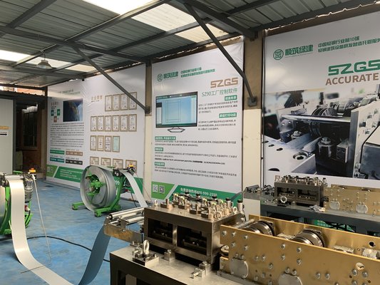 2019 Luxury New Light Steel Gauge Keel Villa House Roll Forming Machine