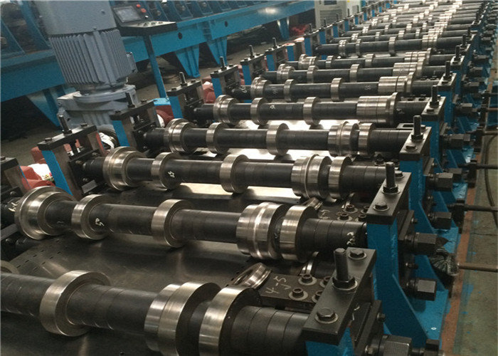 35.5kw Storage Rack Roll Forming Machine , PCL Control Steel Bending Machine CE