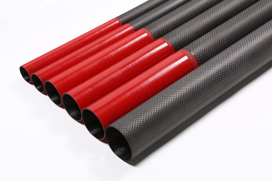 Portable 45FT carbon fiber telescopic pole for high reach or long reach job