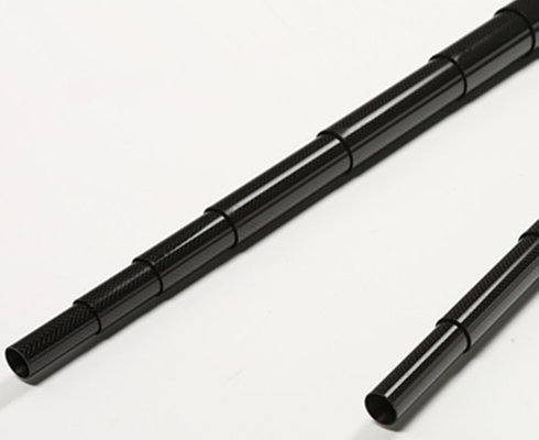 30FT robust 60% carbon fiber telescoping pole for Carbon & Fiberglass Hybrid Composite Pole