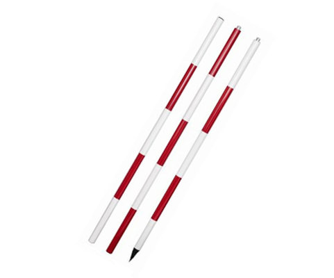Custom Carbon Fiber Prism Pole / non - conductive carbon GPS survey pole