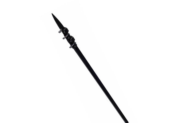 high stiffness 12ft graphite fishing center rigger , 3 - section retractable