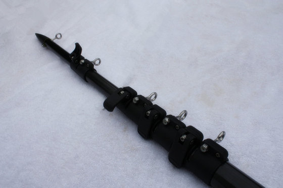 super strong collapsible pole high modulus carbon fiber telescopic pole as outrigger