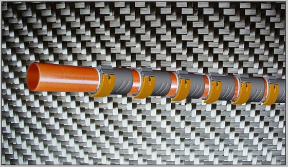 high strength 50FT carbonfibre telescopic Swimmer Pole for boarding vessels