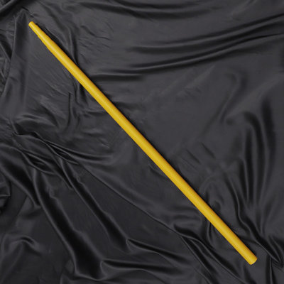 Yellow High Rigidity Telescopic Fiberglass Poles / 6k Tapered Fiberglass Tube