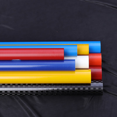 High Rigidity Twill Silver Fiberglass Round Tube U Bentand Stick Insulator