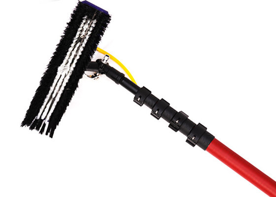 Gutter Telescoping Window Cleaning Pole , Extra Long Window Cleaning Pole
