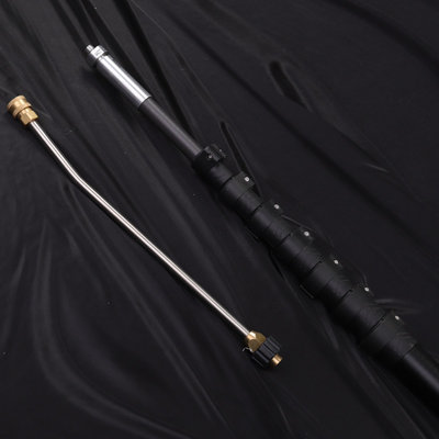 High Stiffness Window Cleaning Extension Pole / Washing Extendable Window Pole
