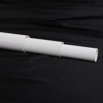 Colorful Telescopic Fiberglass Poles / Round Matt Fiberglass Tube High Rigidity