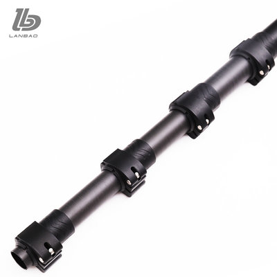 18FT Carbon Fiber Poles / Telescopic Fiberglass Solar Panel Cleaning pole