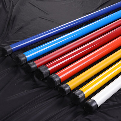 Lightweight Fiberglass Wire Antenna Mast Poles , Flag Fibreglass Pole Telescopic