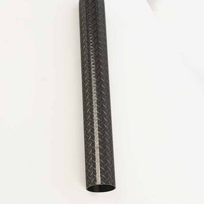 Customized Severs Carbon Fiber Pipe Tube / 3K Matte 45mm Round Tube Hollow