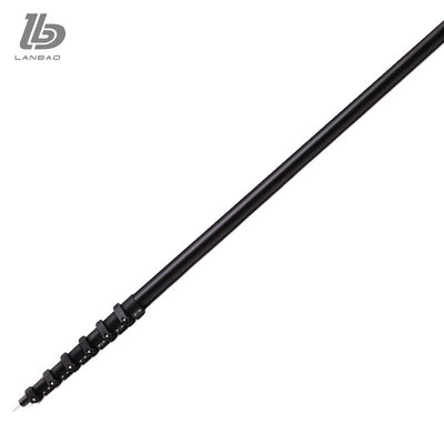 30ft Fiberglass Telescoping Poles / Load 5kg Telescopic Antenna Mast Portable