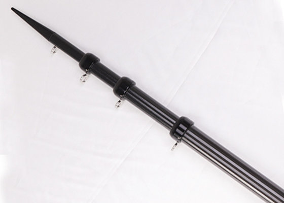 High Hardness Carbon Fiber Outrigger Poles With 3 Section Retractable