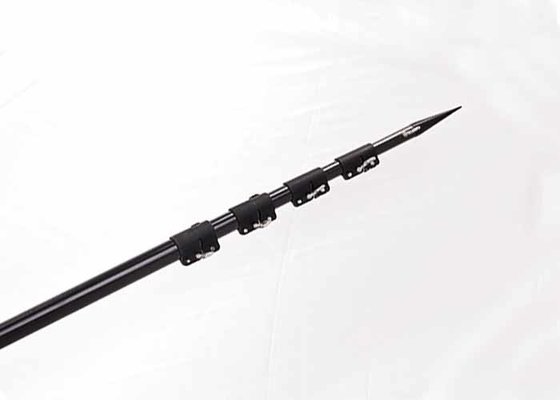 High Performance Telescopic Outrigger Poles , 12 Foot Portable Fishing Outriggers