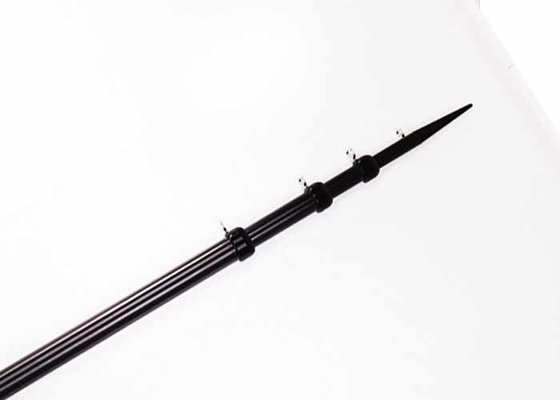 100% Fiberglass Carbon Fiber Outrigger Poles With 3 Section Retractable