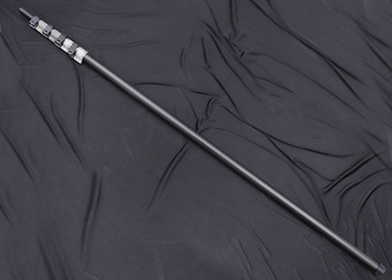 UV Resistance Telescoping Extension Pole 40 Foot , Carbon Fiber Tubes