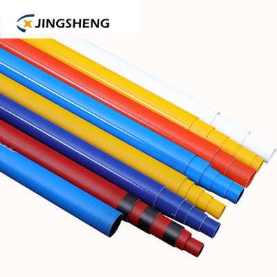 High quality 10mm 12mm Pultrusion round durable tapered fiberglass telescopic tube