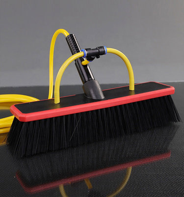 Extension Telescopic Carbon Fibre Water Fed Pole With Brush