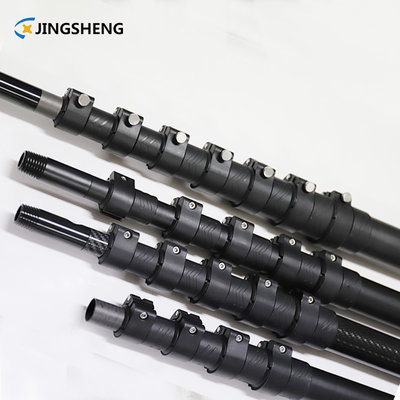 60ft carbon fibre telescopic extension push poles