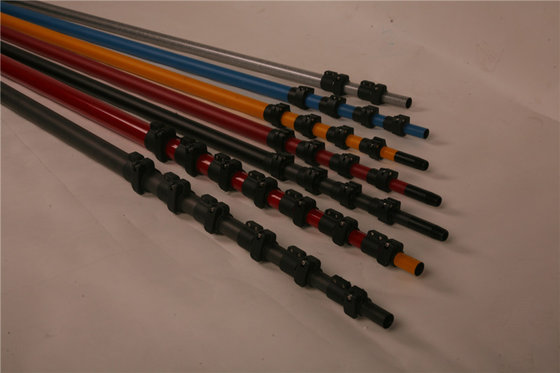 heavy duty 35FT carbonfiber telescopic pole / mast , +/- 0.05mm ID Tolerance