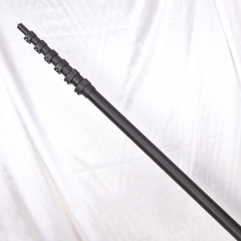 Custom 25 Foot Telescopic Fibreglass Pole With Tripod For Photography / Extremely Light And Rigid