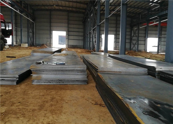 Hot Rolled Carbon Steel Tread Plate Width 0.6m-3m Thickness 0.1mm-300mm black