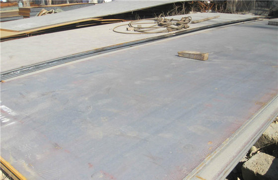Hot Rolled Carbon Steel Tread Plate Width 0.6m-3m Thickness 0.1mm-300mm black