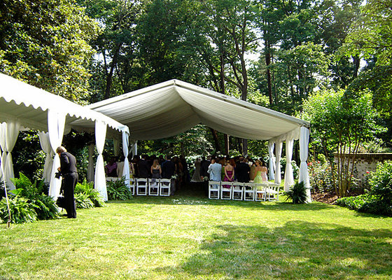 UV Protection Garden Party Tents 100 People Outdoor Tents For Parties / Wedding Ceremony