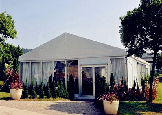 Aluminum Tent Sport Event Tents PVC Fabric  Glass Wall Glass Door Tent